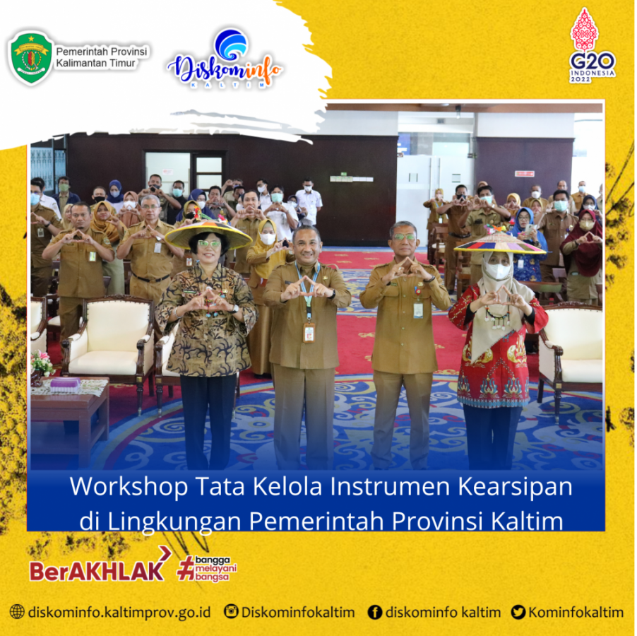 Workshop Tata Kelola Instrumen Kearsipan di Lingkungan Pemerintah ...
